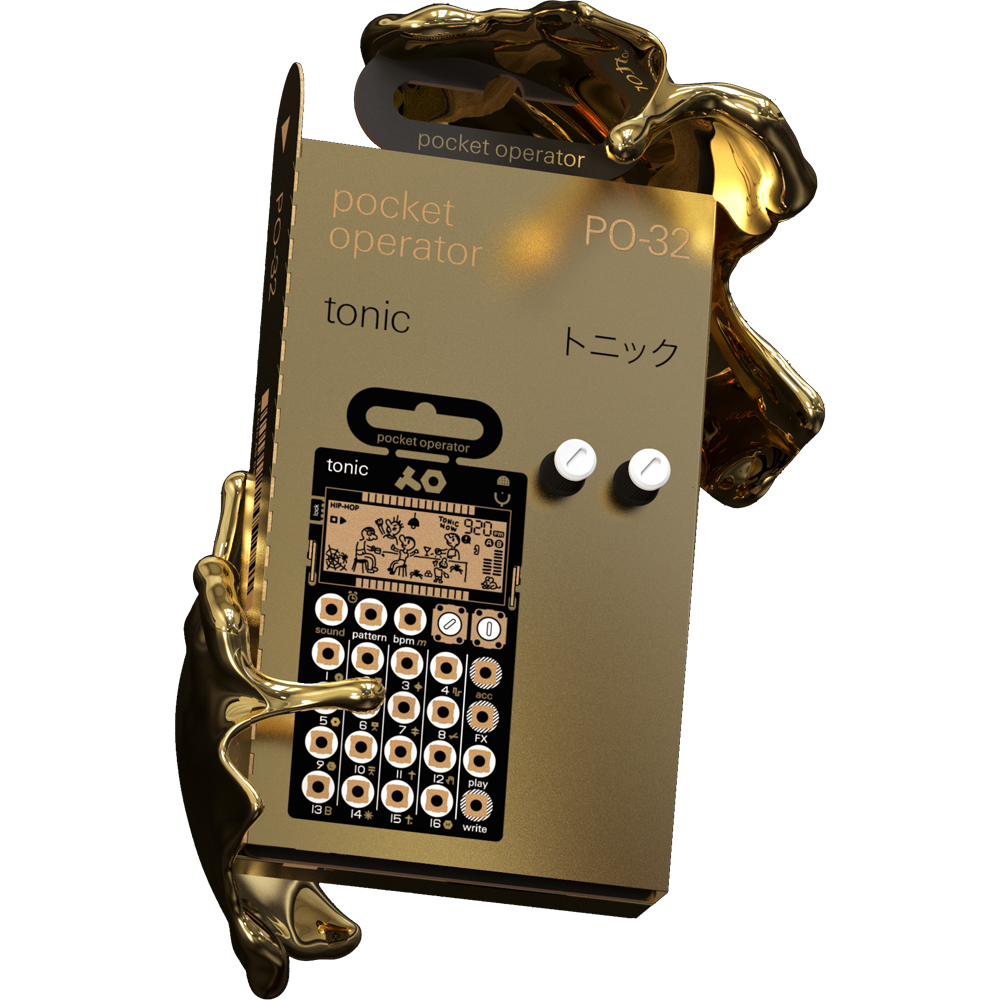 Teenage Engineering PO-32 Tonic Pocket Operator Drum & Percussion Synth ...